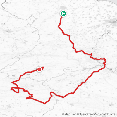 Tour de France 2025 - 3D Route Map