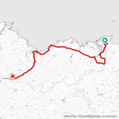 Tour de France 2025 - 3D Route Map